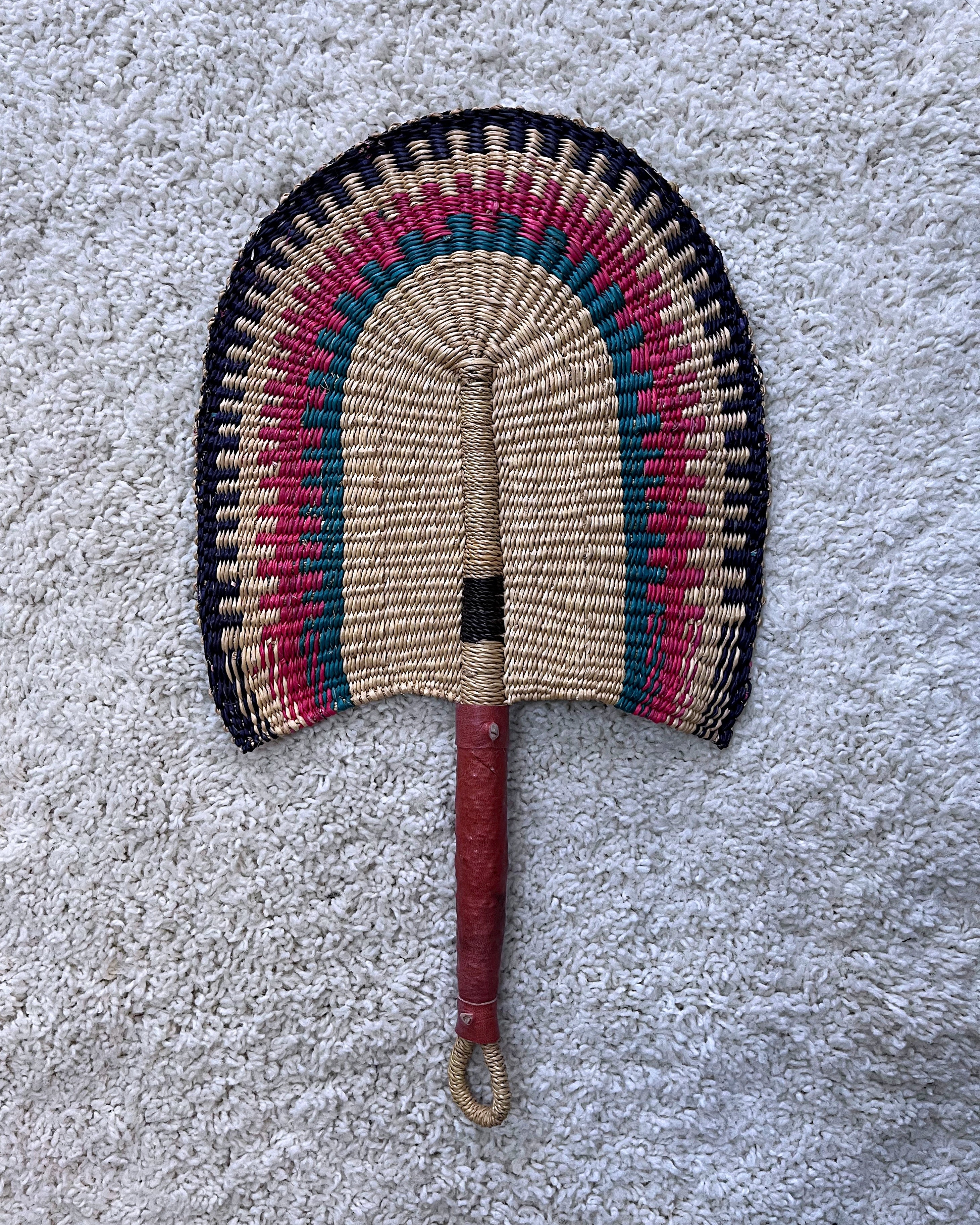 Burkina Faso Woven Hand Fan | Afrilege