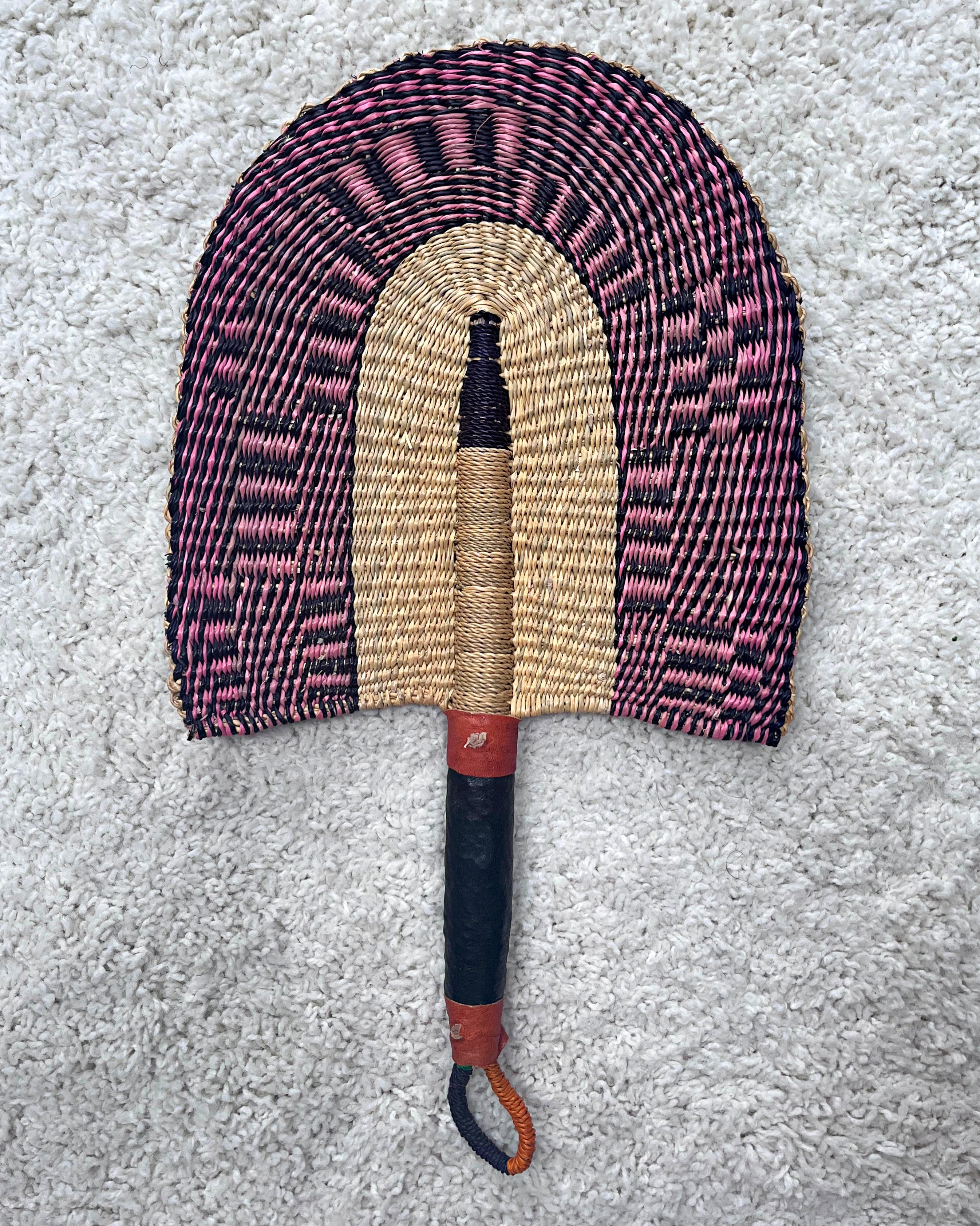 Burkina Faso Woven Hand Fan | Afrilege