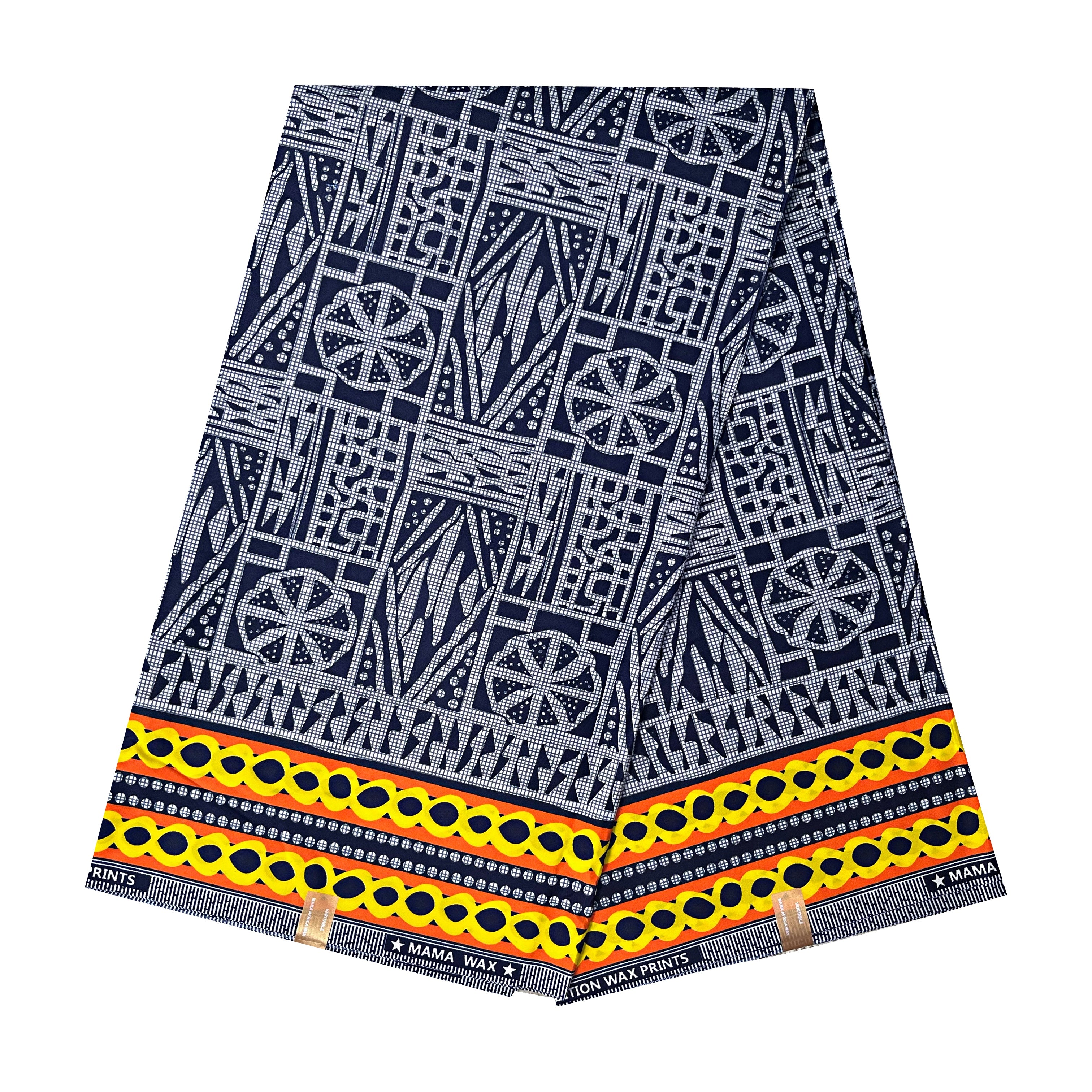 Bamileke Ndop pattern African Wax Print Fabric | Afrilege