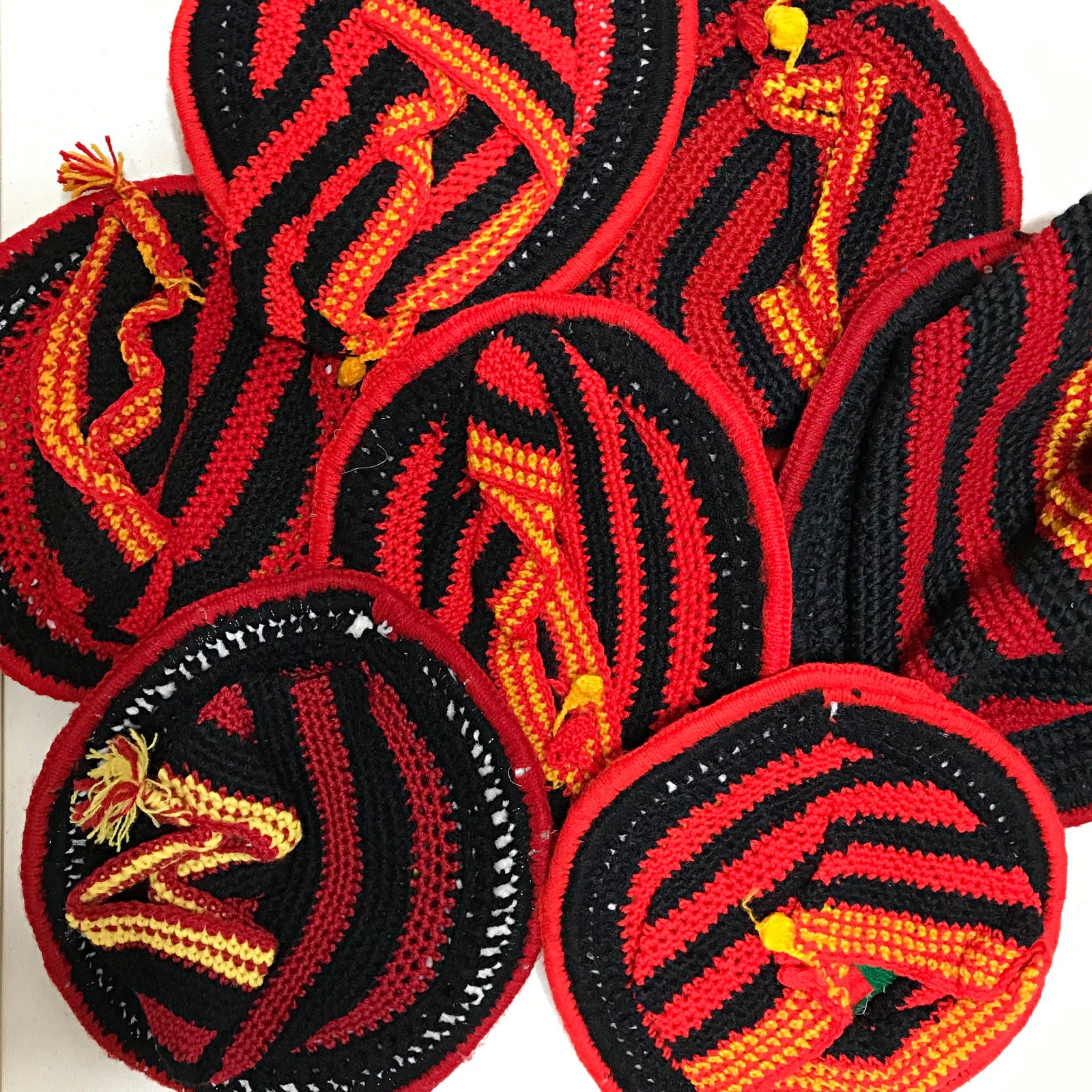 Toghu Bamenda Handwoven Traditional Attire Hat | Afrilege