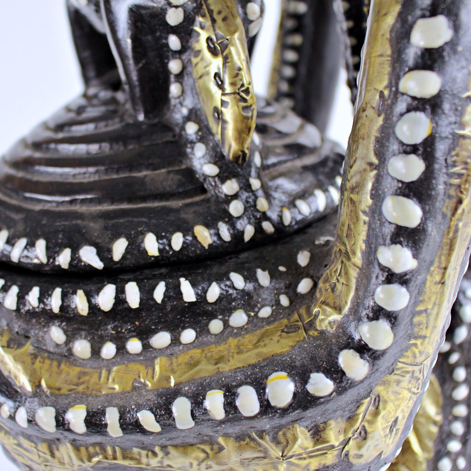 Copper & Brass Hand Carved African Statue Collectibles | Afrilege