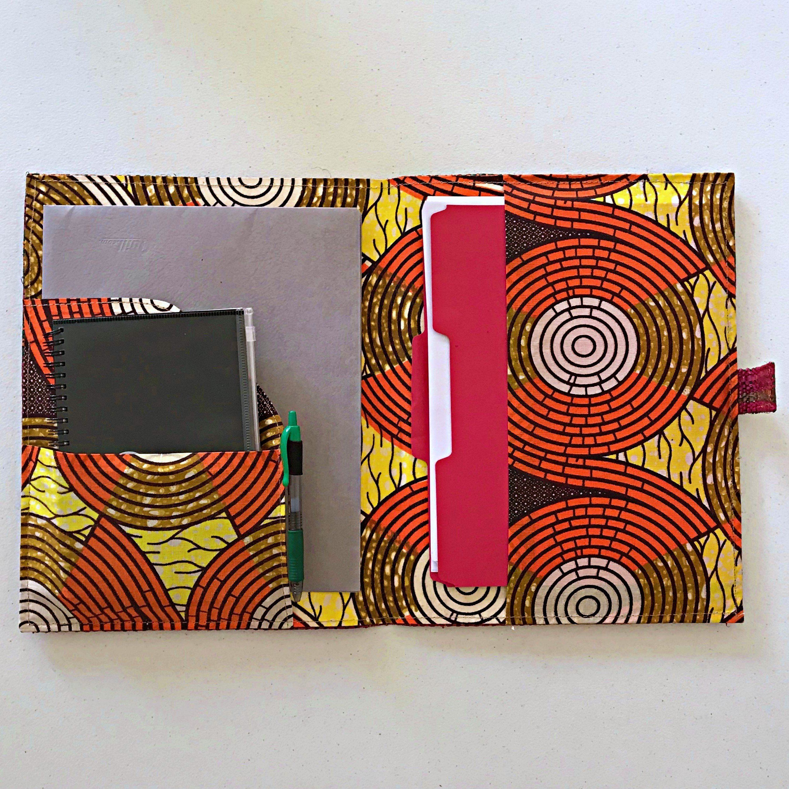 African Handmade Document Holders / Portfolio Computer Case (Design ...