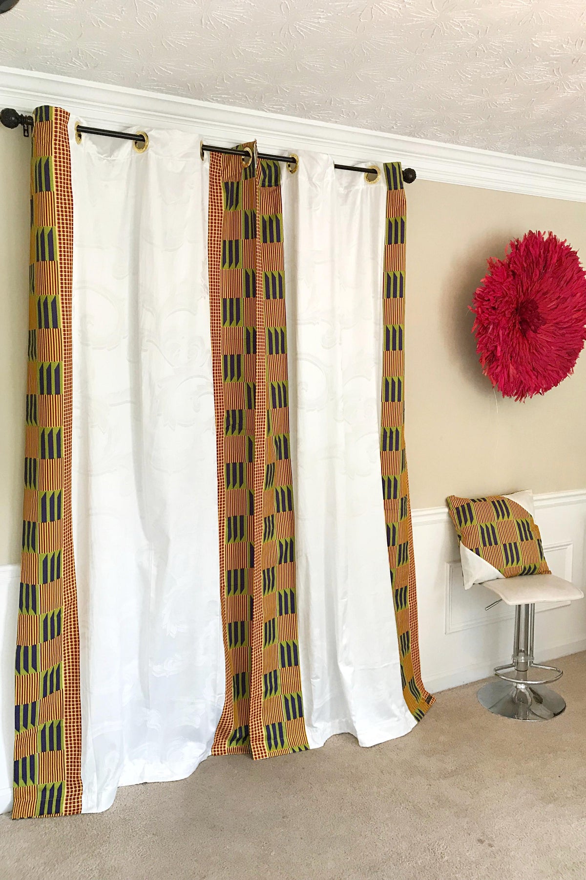 African Curtains African Print Curtains | Wayfair.co.uk