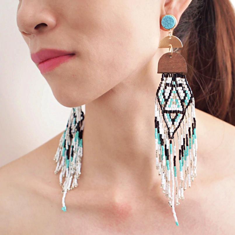 Bohemian Style Ethnic Earrings | Afrilege