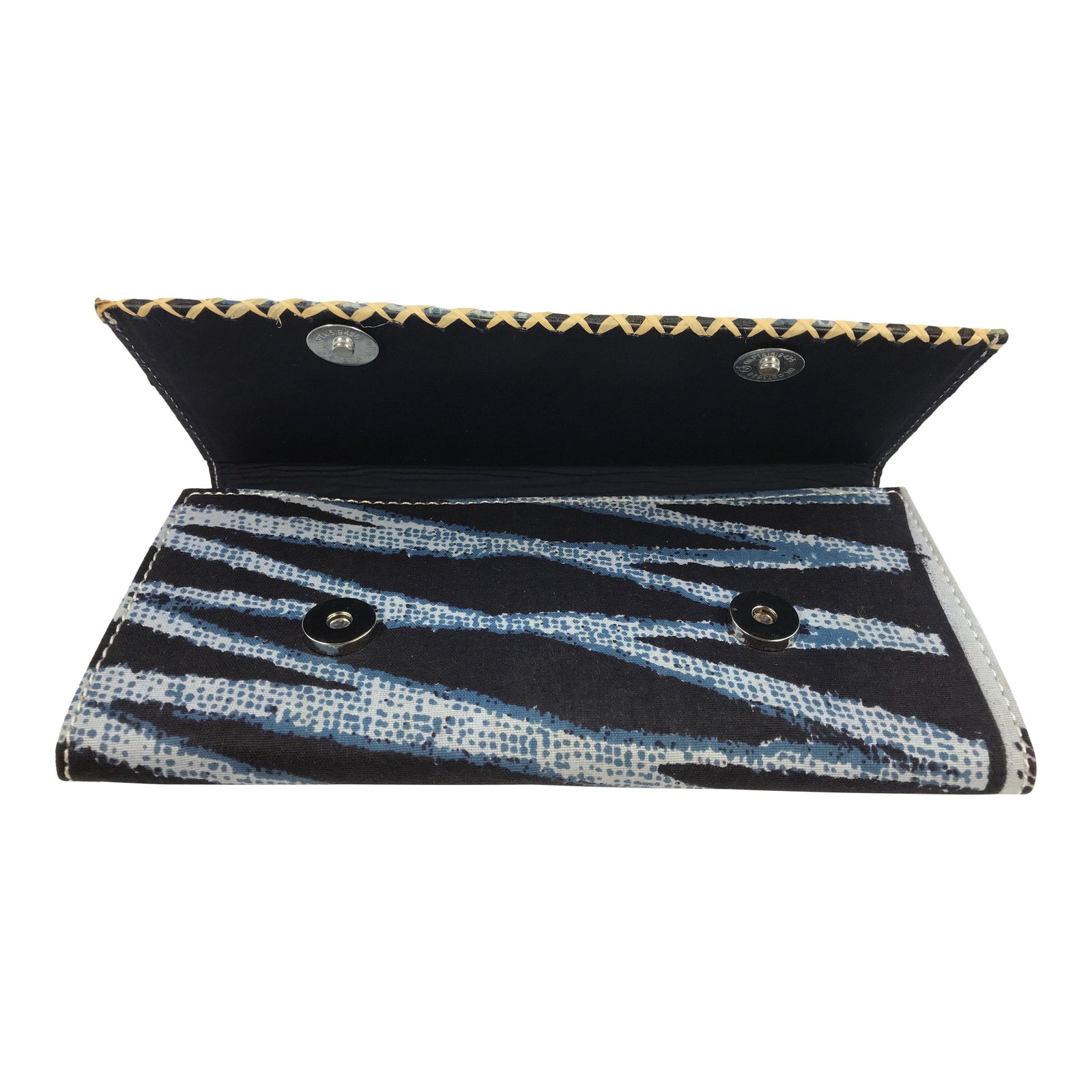 Bandjoun Bamileke African Print Purse Wallet | Afrilege