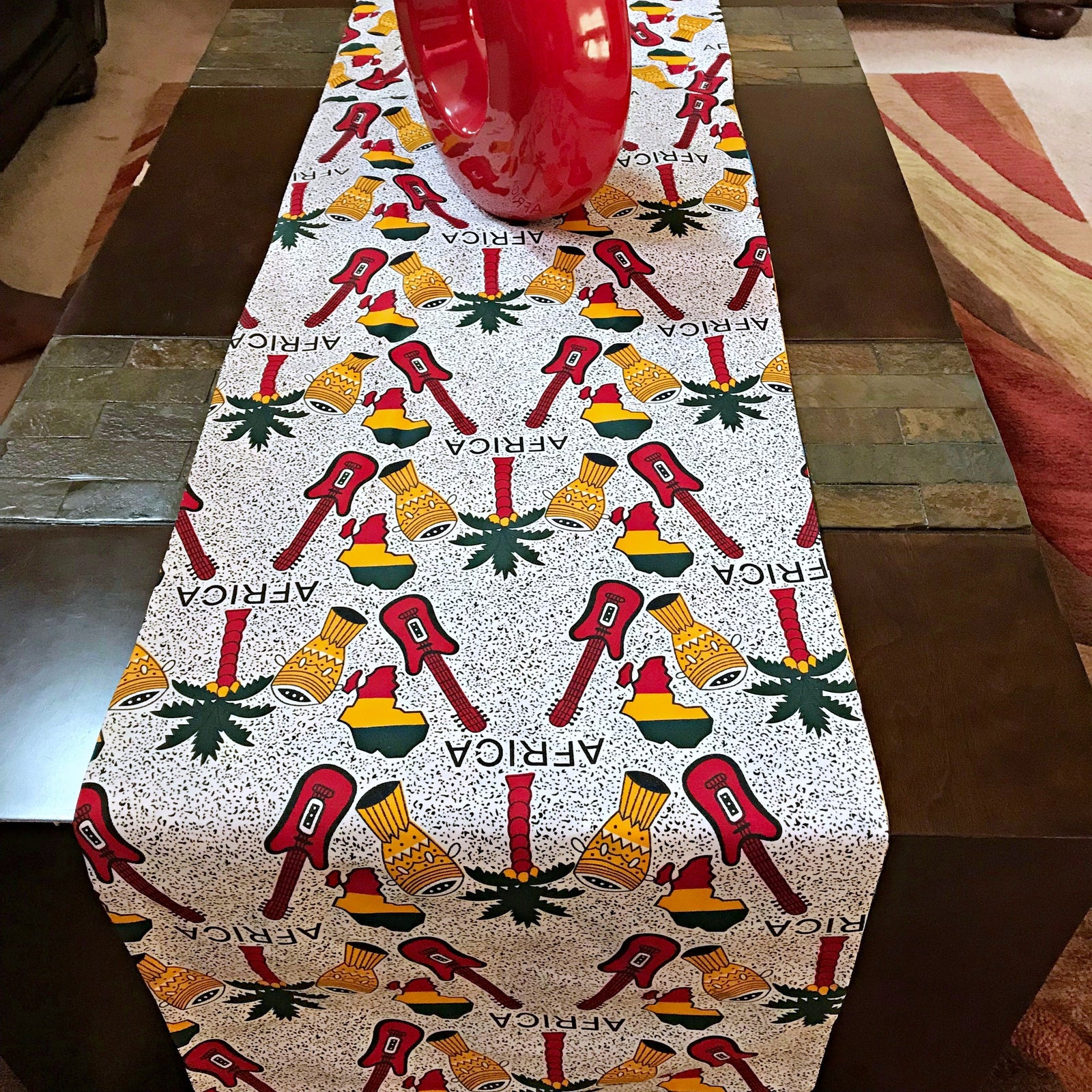 Jamai African Print Table Runners | Afrilege
